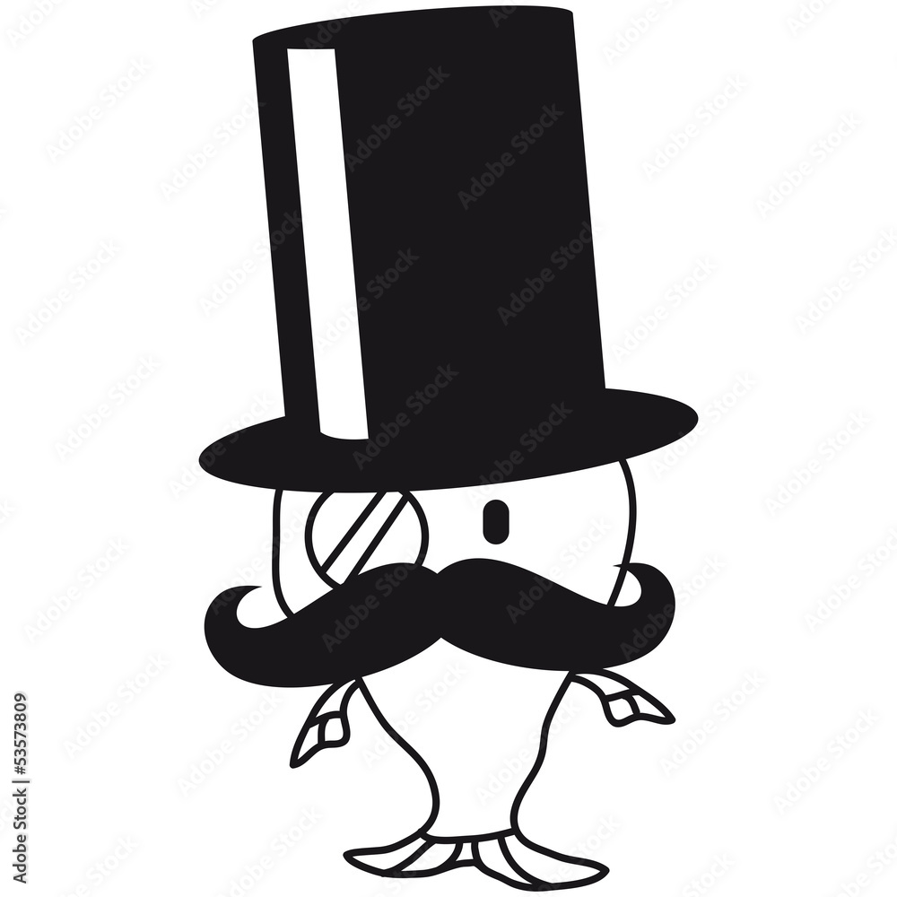 Sir Fish ilustración de Stock | Adobe Stock