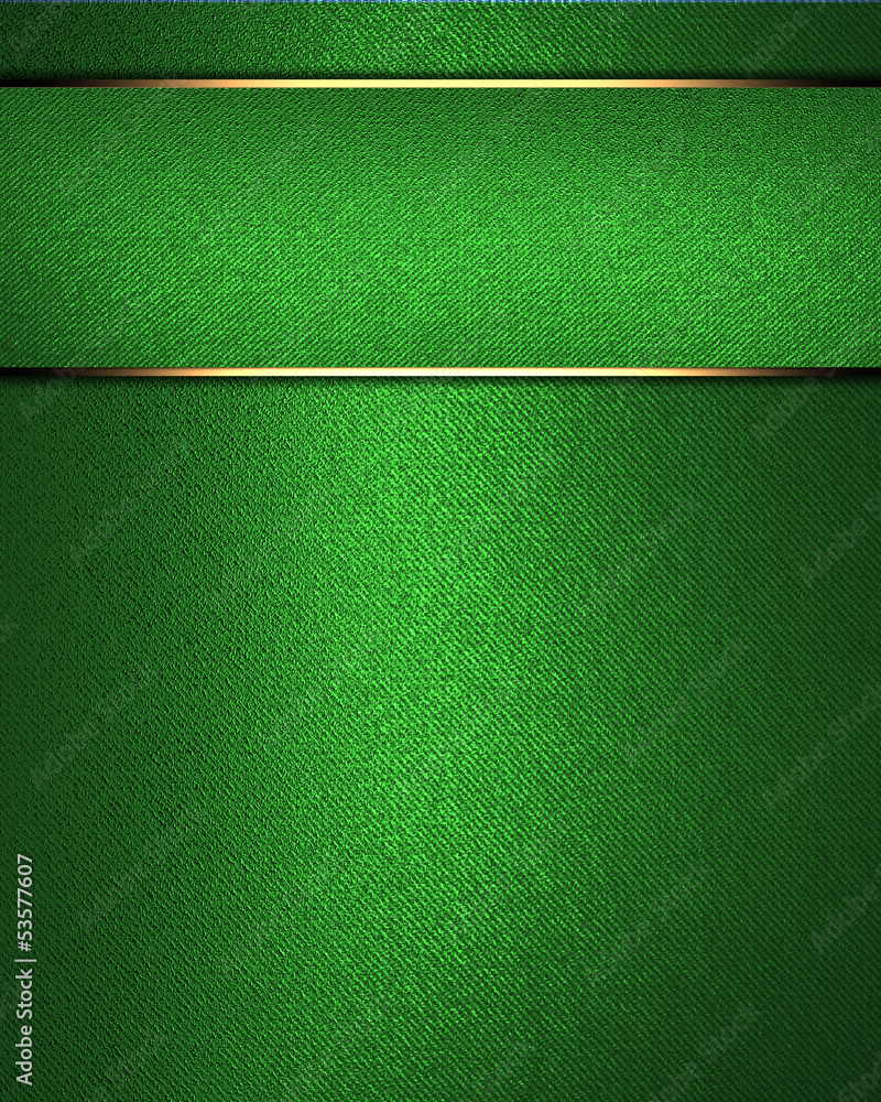 Green background with a green nameplate. Design template Stock ...