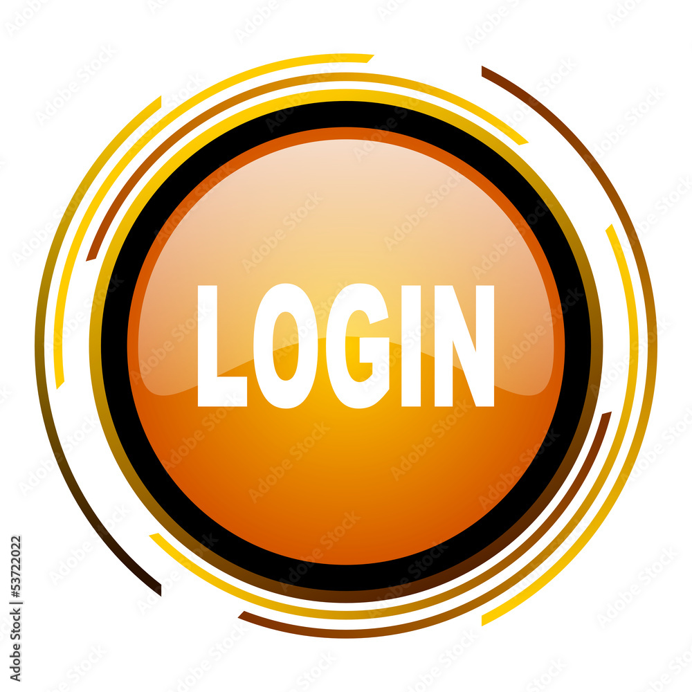 login icon Stock Illustration | Adobe Stock
