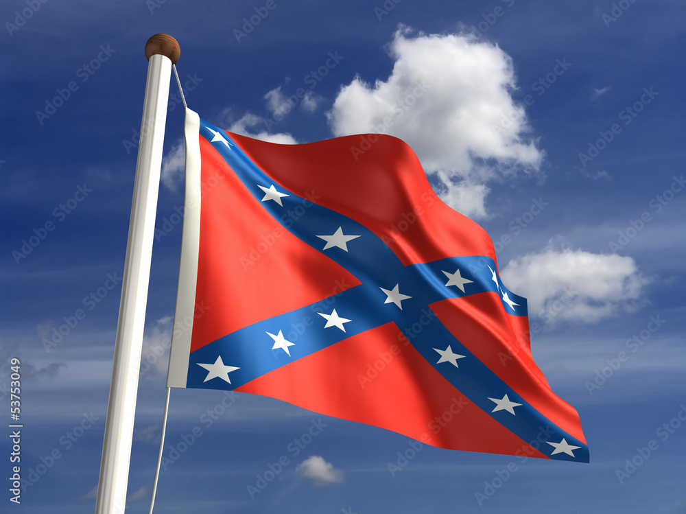 Confederate Flag Stock Illustration | Adobe Stock
