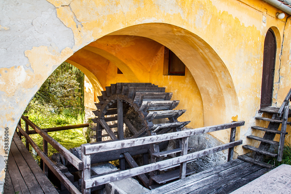 Water mill Stock Photo | Adobe Stock
