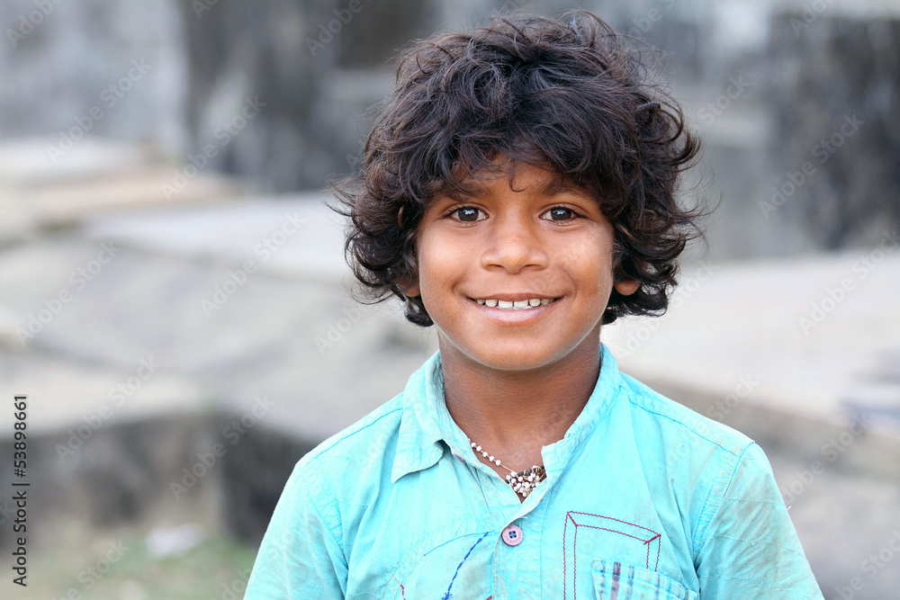 Cute Indian Little Boy Stock Photo | Adobe Stock