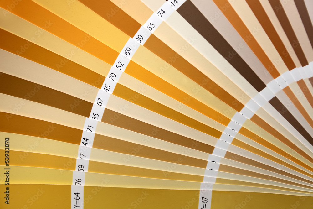 Pantone color palette catalogue Stock Photo | Adobe Stock