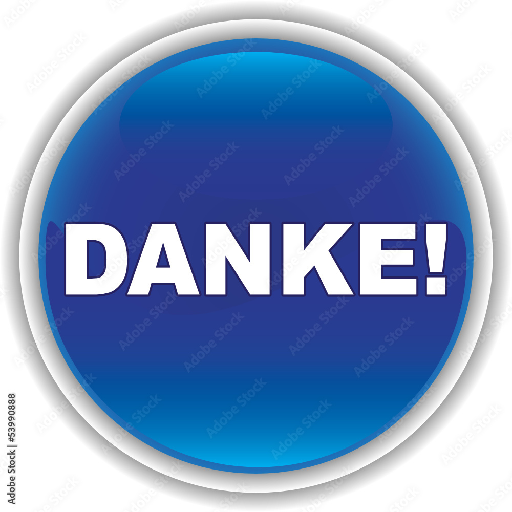 DANKE! ICON Stock Vector | Adobe Stock