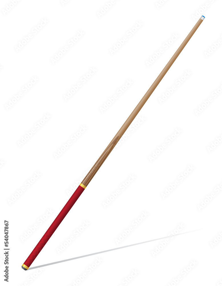 billiards cue vector illustration Stock Vector | Adobe Stock