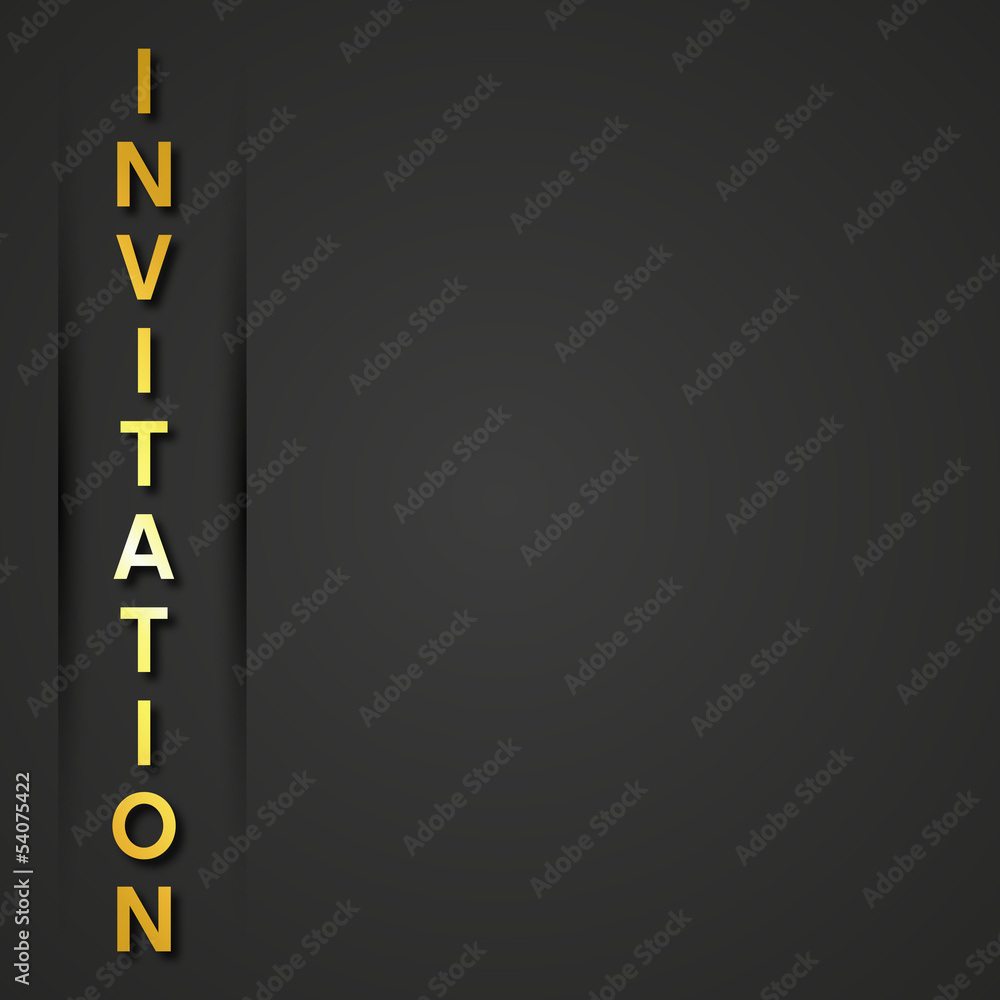 carte d'invitation Stock Vector | Adobe Stock