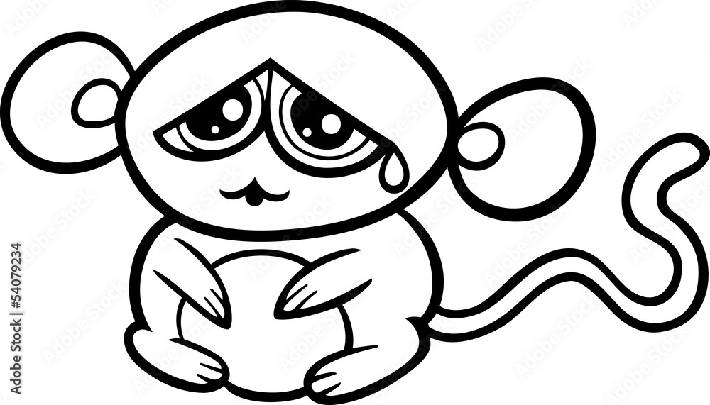 Sad Coloring Pages