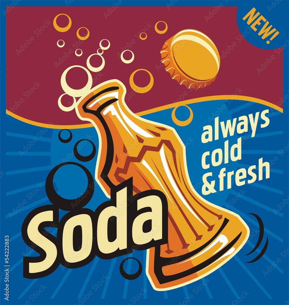 soda Stock Vector | Adobe Stock