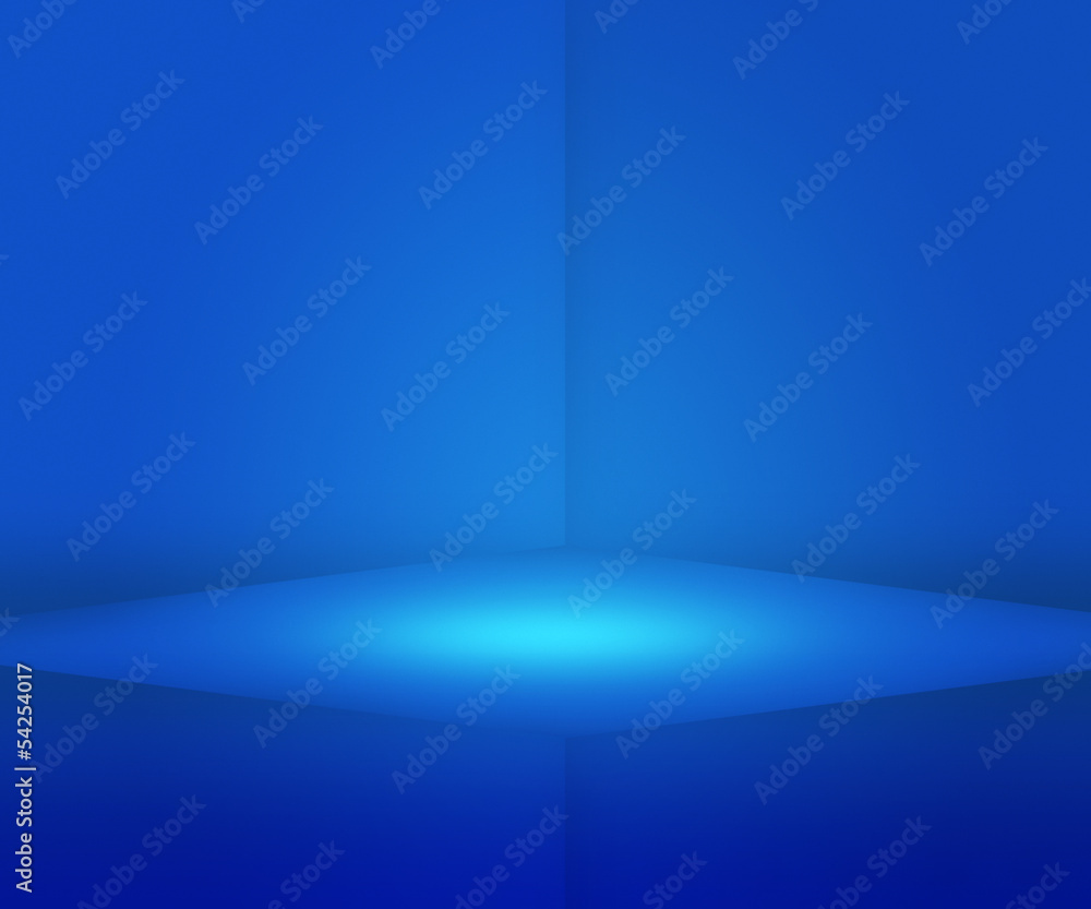 Blue Stage Backdrop Stock Illustration | Adobe Stock