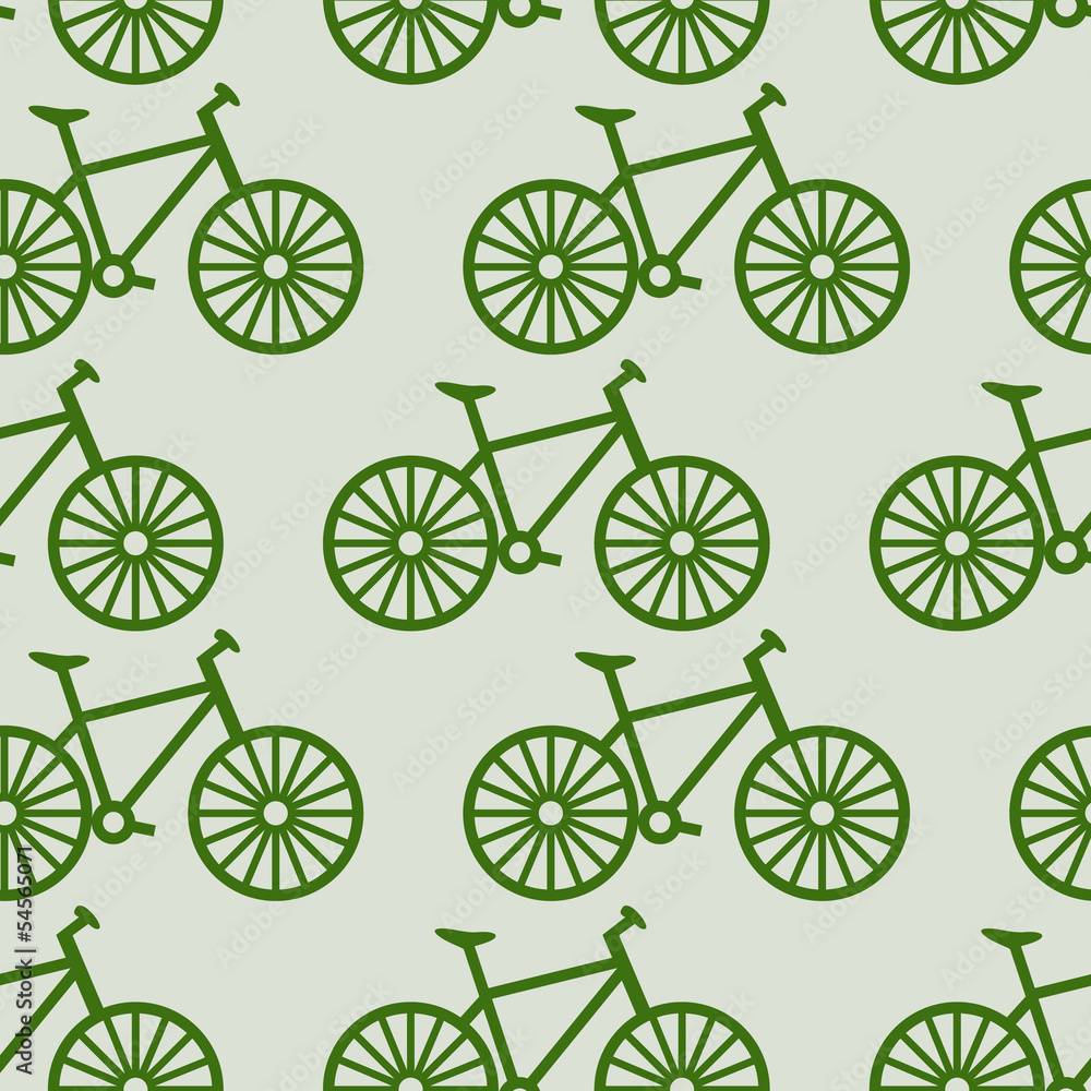 bicycle pattern Stock Vector | Adobe Stock