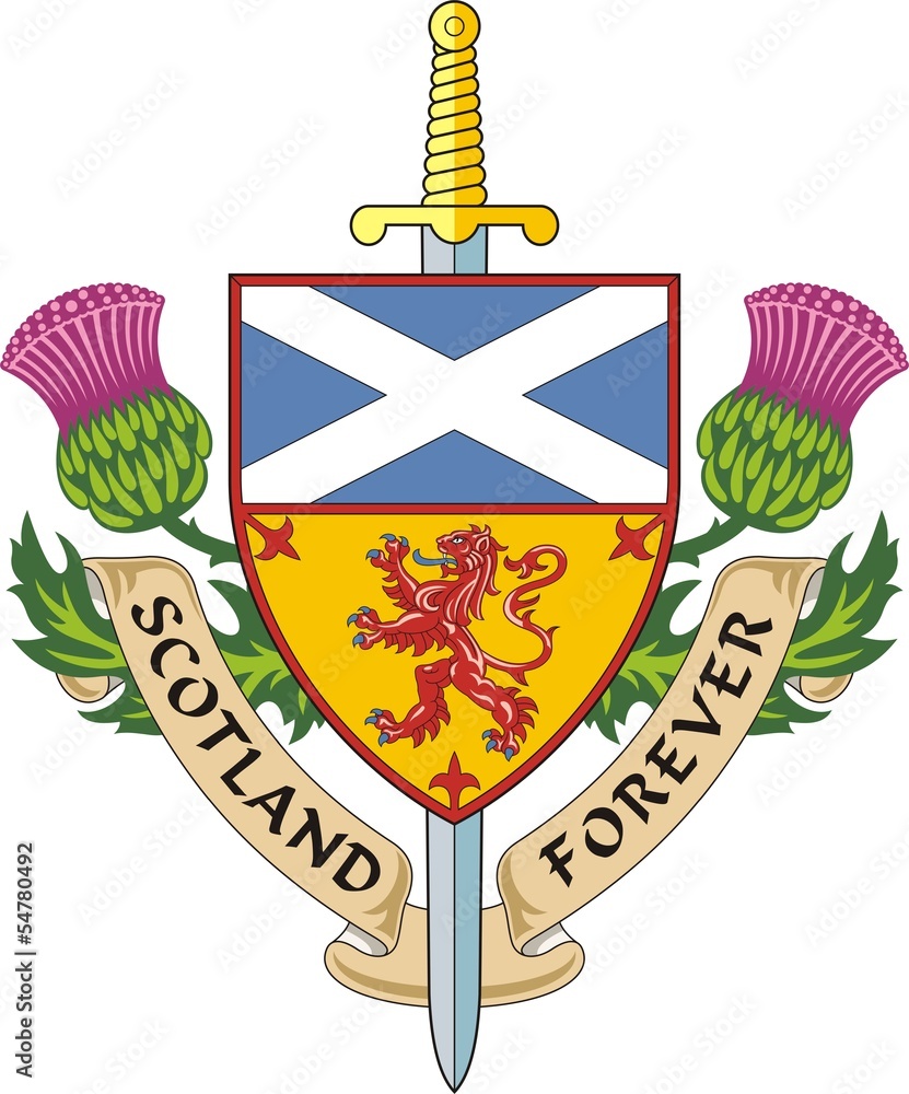 Symbol of Scotland ( Symbol of Scotland ) Stock Vector | Adobe Stock