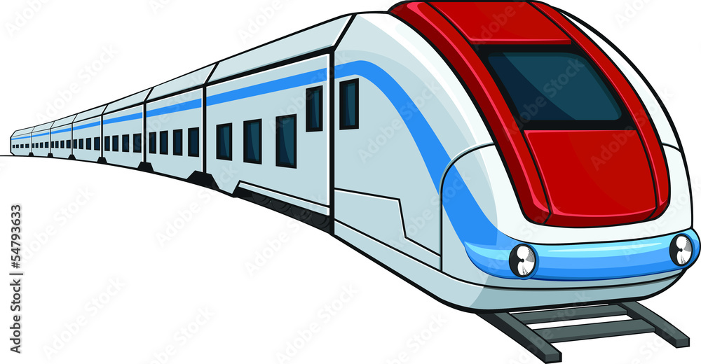 Train Stock Vector | Adobe Stock