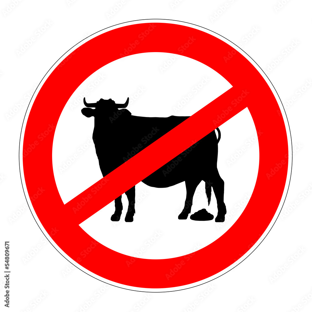 prohibition sign no bullshit Illustration Stock | Adobe Stock