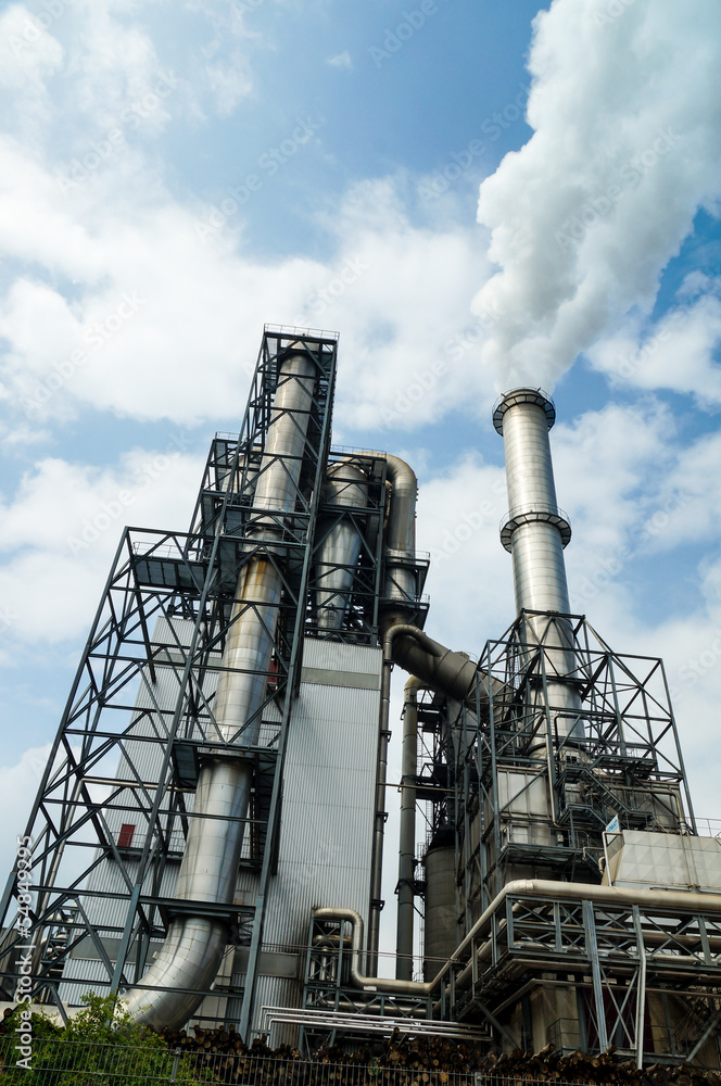 Abgase,Industrieanlage Stock-Foto | Adobe Stock