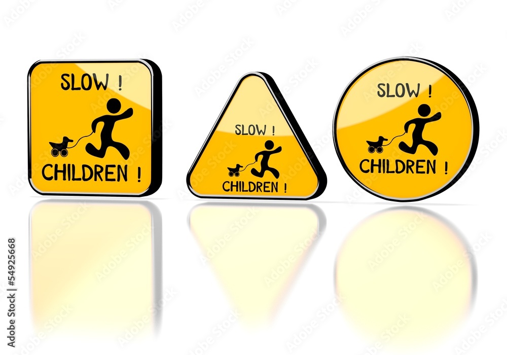 sexy woman symbol on three warning signs Stock Illustration | Adobe Stock