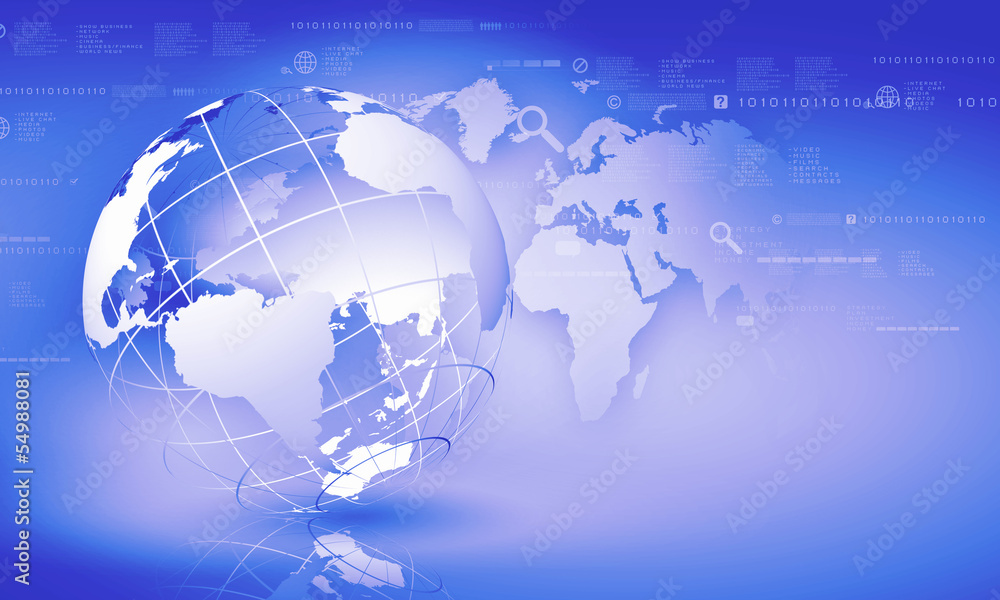 Globalization concept Stock Illustration | Adobe Stock