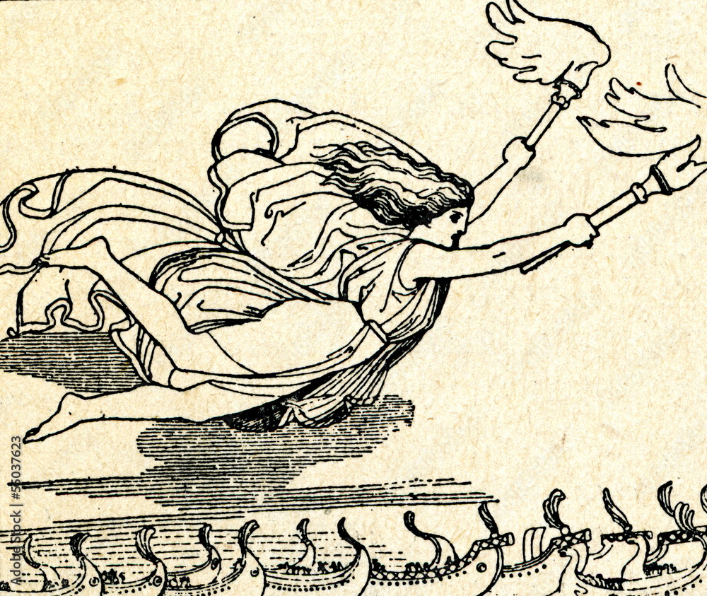 Eris - Greek goddess of strife Stock Photo | Adobe Stock