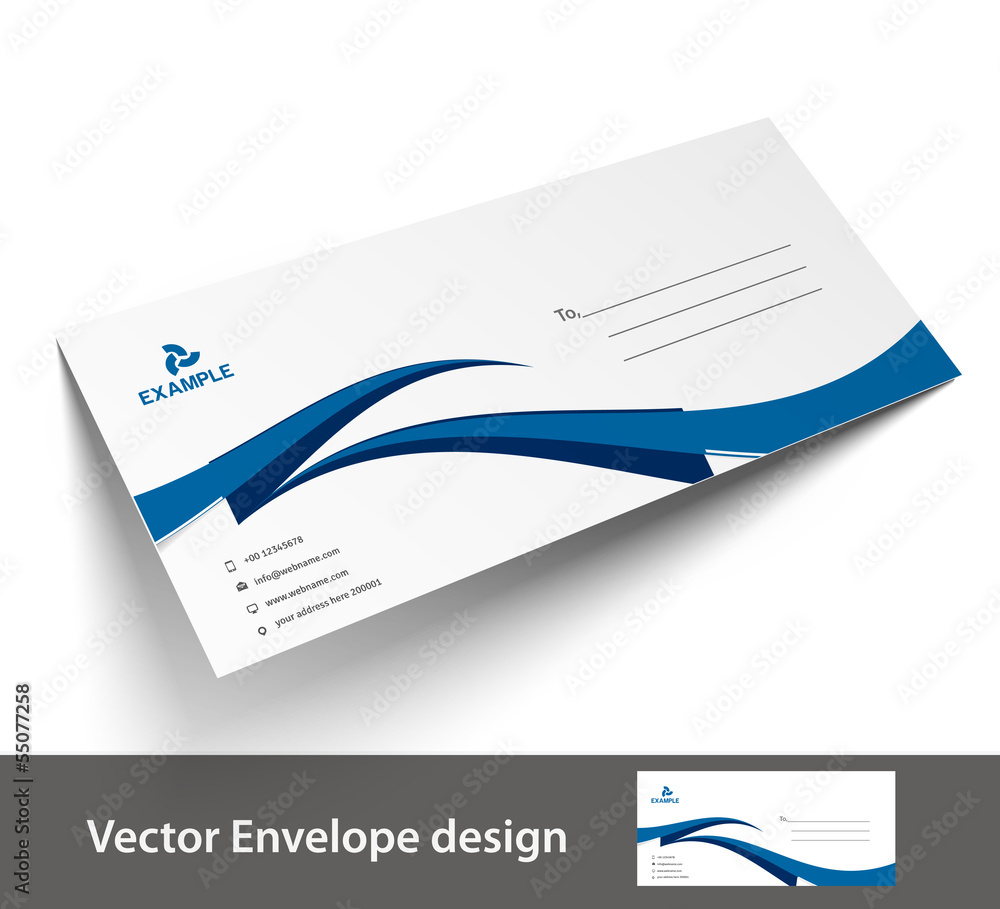 Paper envelope templates for your project design Stock Vector | Adobe Stock
