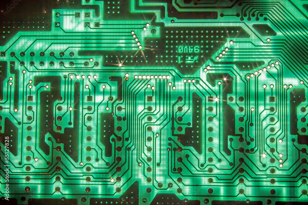 Circuito electrónico Stock Photo | Adobe Stock