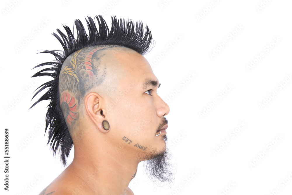 Punk Spike Mohawk