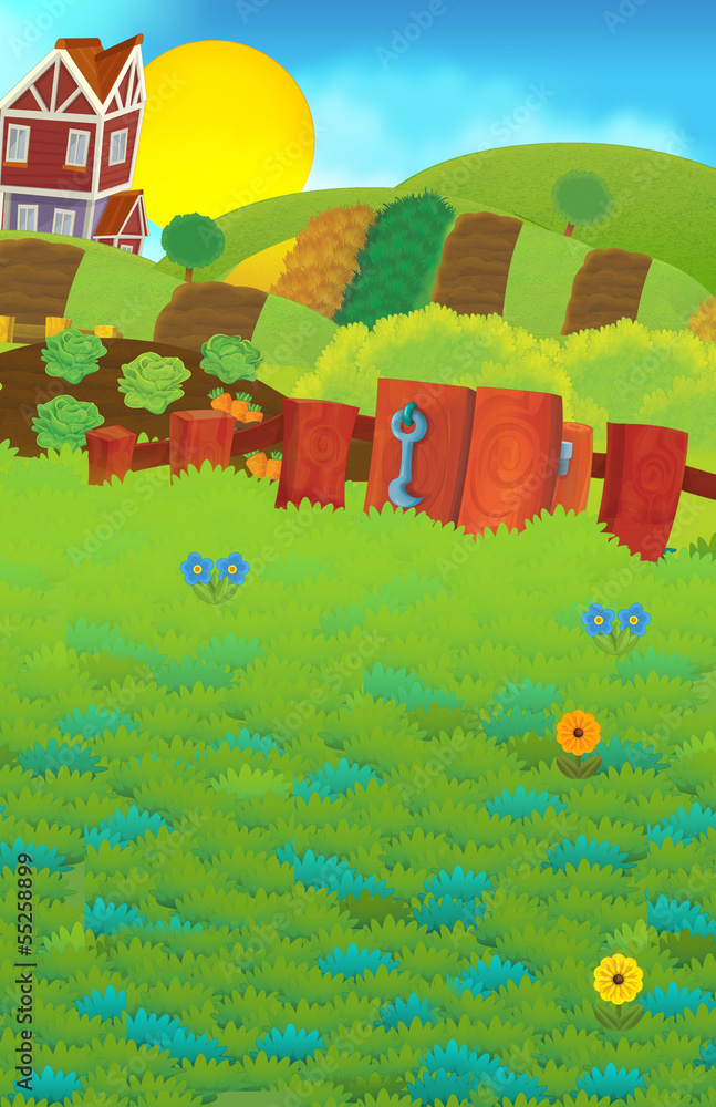 Cartoon background for misc usage - illustration Stock Illustration ...