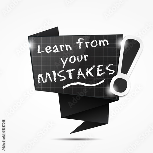 Learn From Your Mistakes Clipart