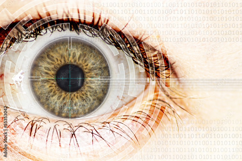 watching eye Stock Illustration | Adobe Stock