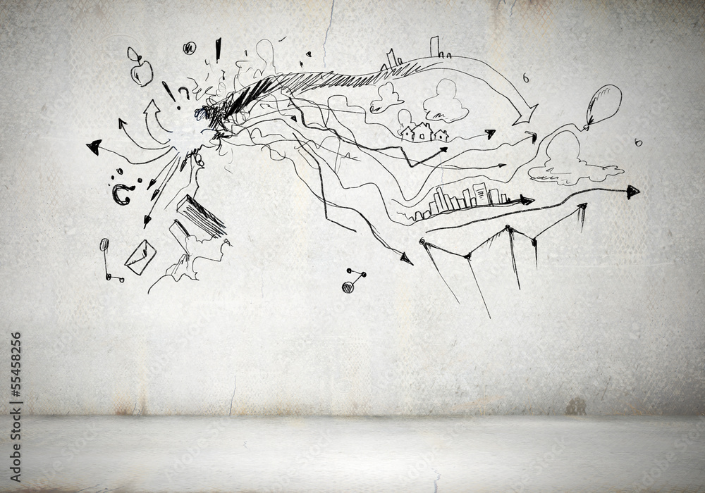 Sketch background image Stock Photo | Adobe Stock