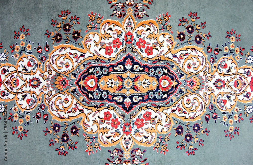 Texture of Turkish Carpet / Kilim Stock Photo | Adobe Stock