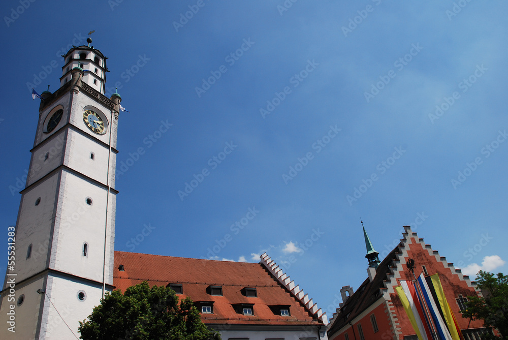 Ravensburg Rathaus Blaserturm Waaghaus Rutenfest Stock-Foto | Adobe Stock