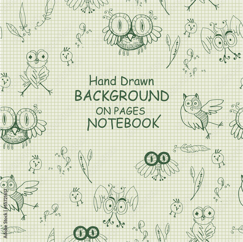 Cartoon hand drawing street with houses. Background Stock Vector ...