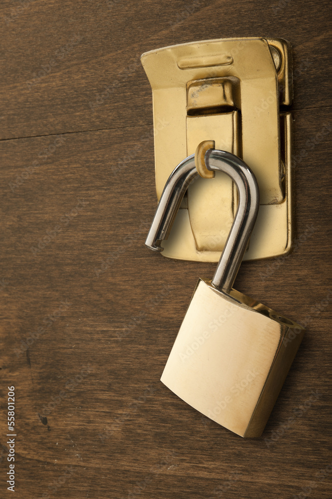 Unlocked box Stock Photo | Adobe Stock