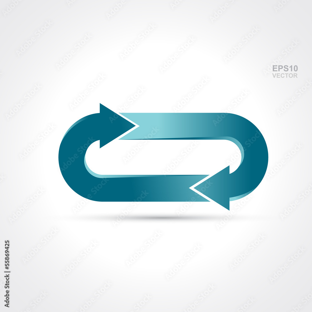 arrow ellipse Stock Vector | Adobe Stock