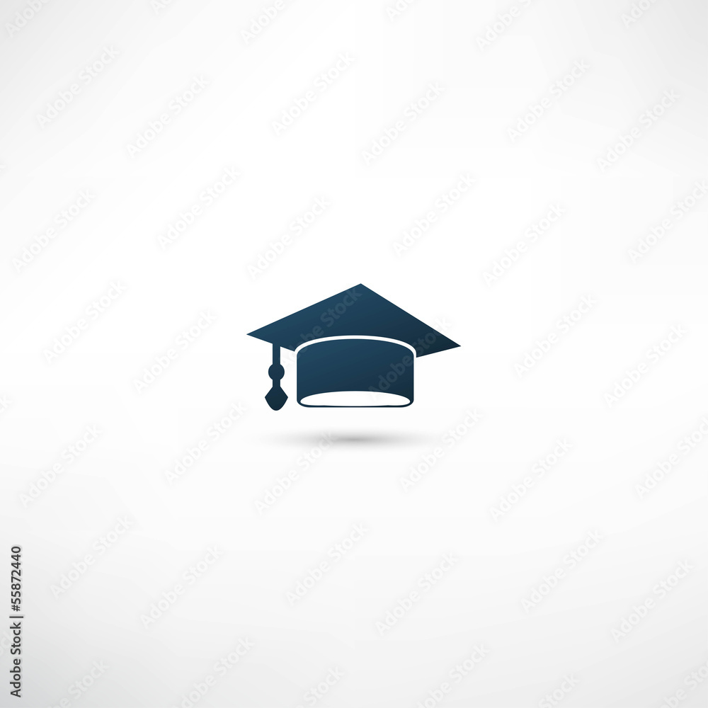 Graduation cap Stock Vector | Adobe Stock