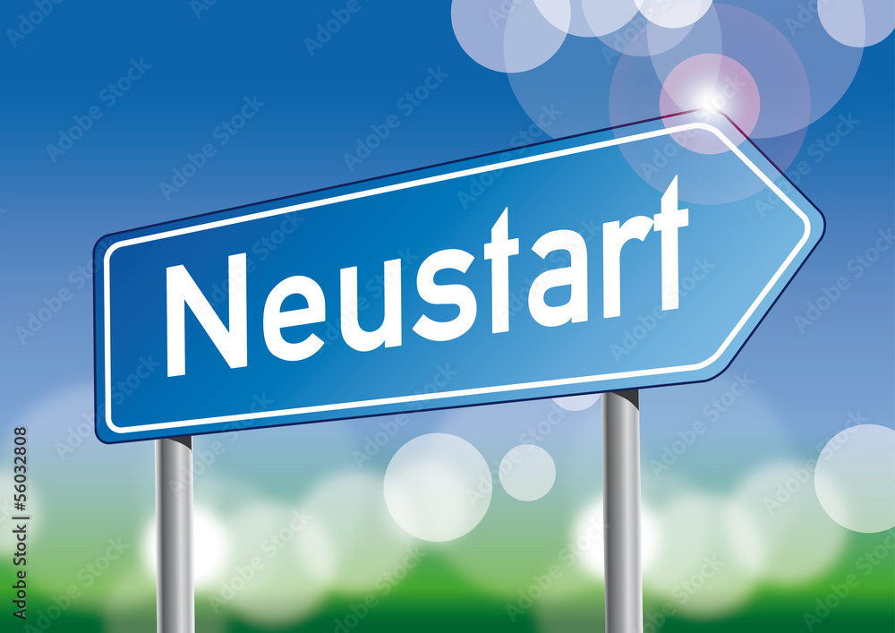 Vetor de Neustart, gute Vorsätze do Stock | Adobe Stock