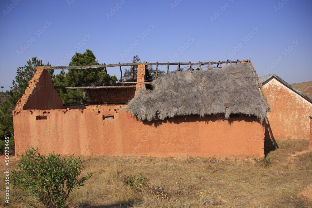 vieille maison en malgache Stock Photo | Adobe Stock