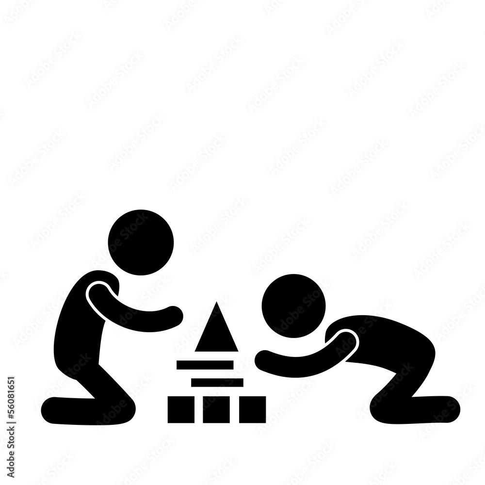 Piktogramm Kind Vektor Stock Vector | Adobe Stock