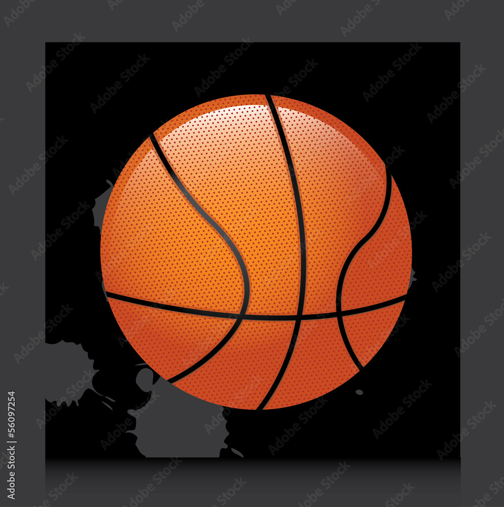 basketball design Stock Vector | Adobe Stock