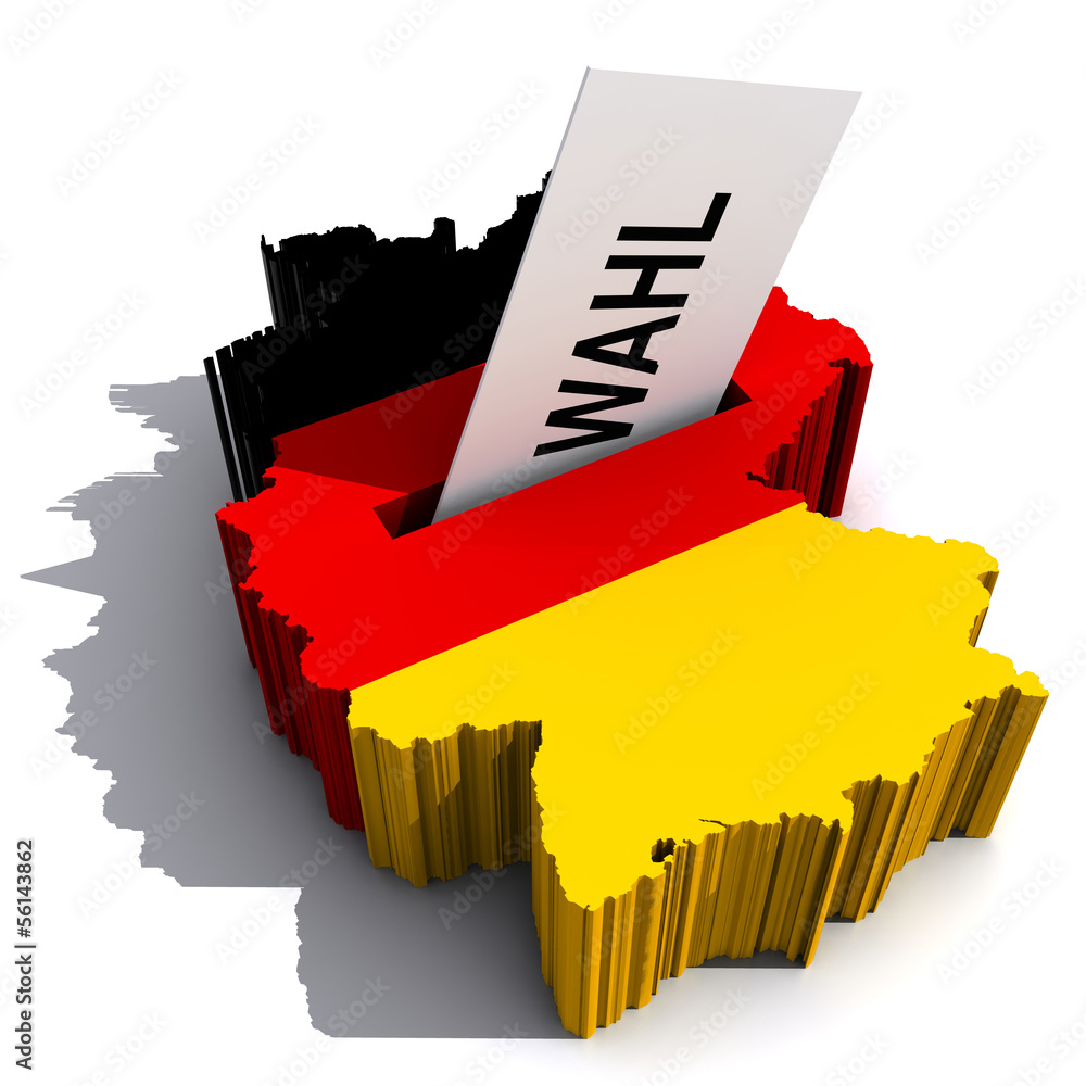wahl_deutschland05 Stock-Illustration | Adobe Stock