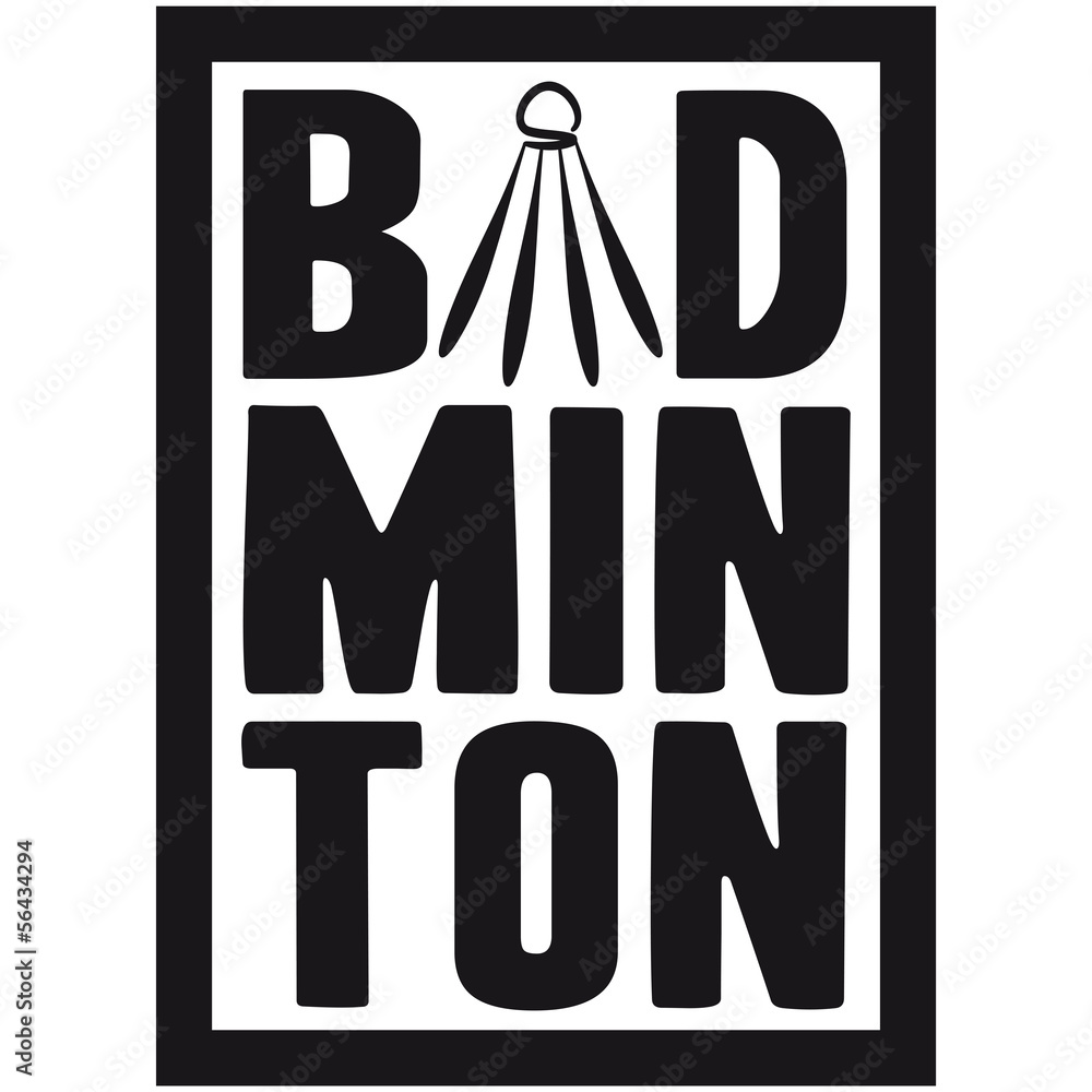 Bad Min Ton Logo Design Stock-Illustration | Adobe Stock