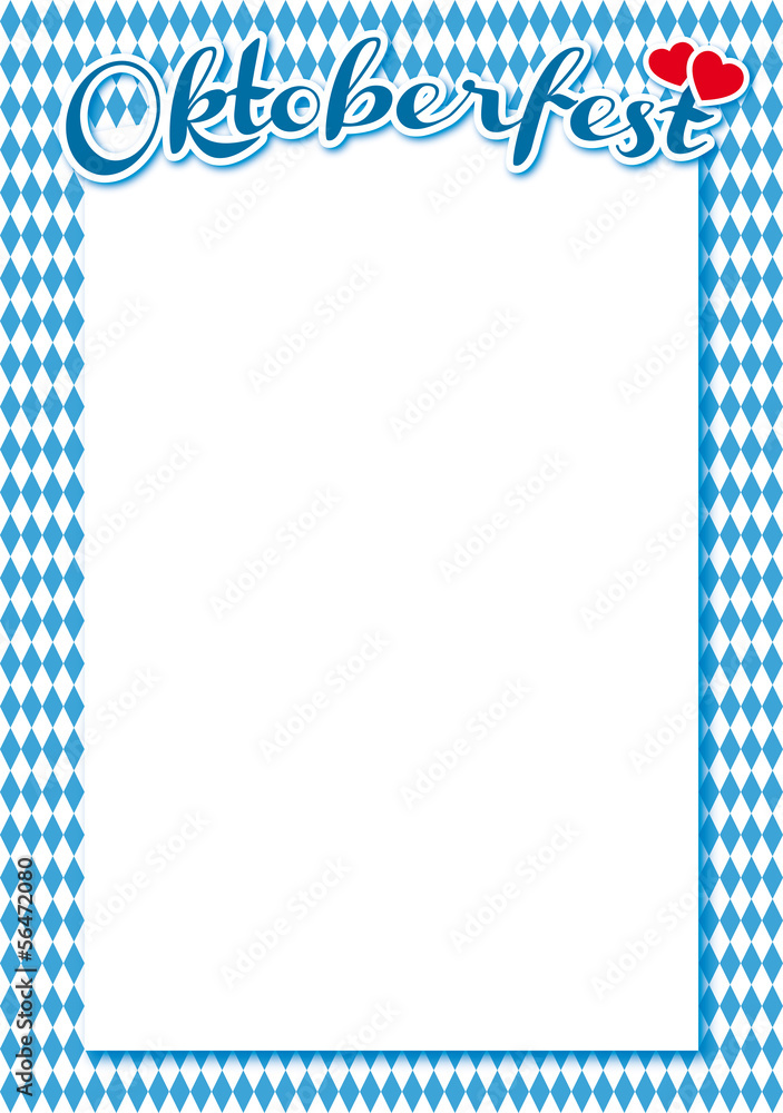 Vorlage für Oktoberfest Stock-Vektorgrafik | Adobe Stock