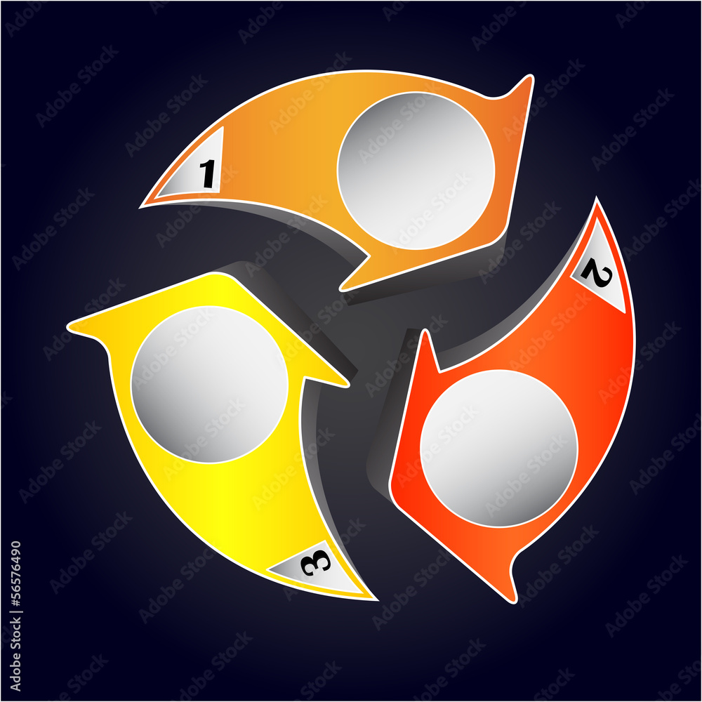Next step arrows Stock Vector | Adobe Stock