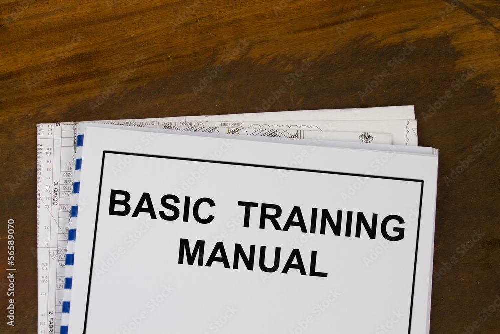 basic training manual Stock Photo | Adobe Stock