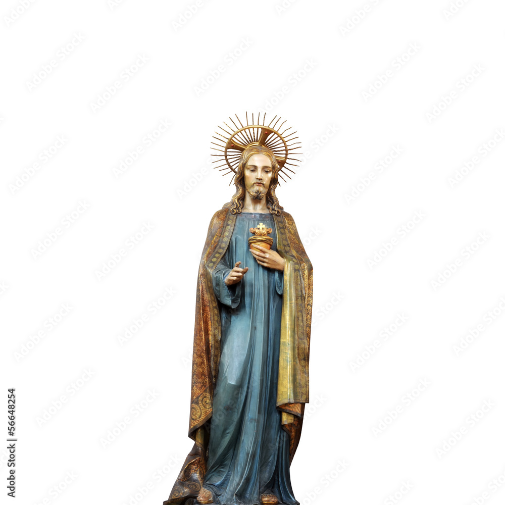 Poster jesus christ statue white background – Wall Art | UkPosters