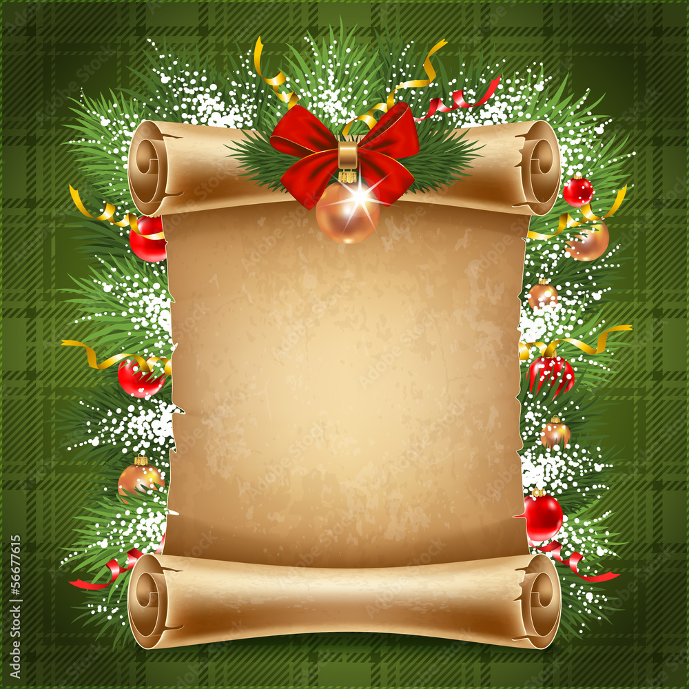 Christmas background Stock Vector | Adobe Stock