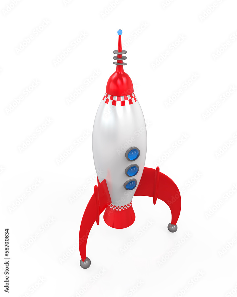 Rocket Space Ship Stock Photo | Adobe Stock
