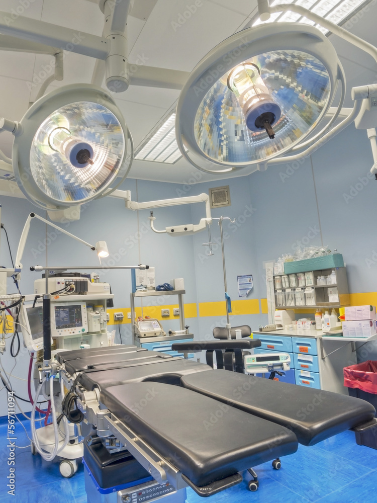 operating room view from above Stock-Foto | Adobe Stock