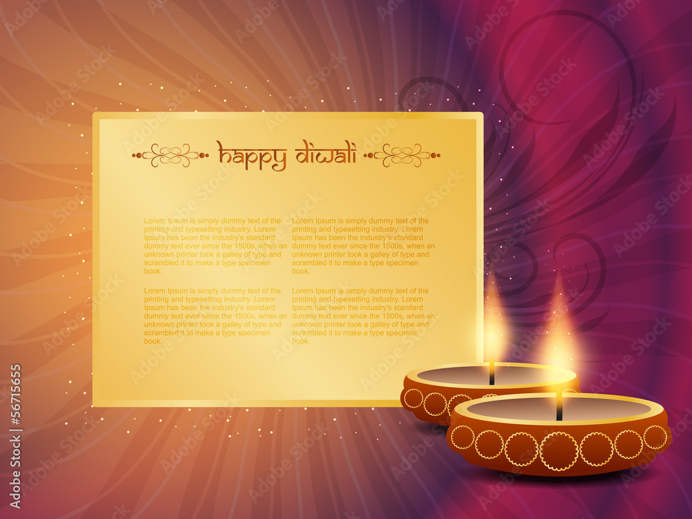 religious background design for diwali festival Stock Vector | Adobe Stock
