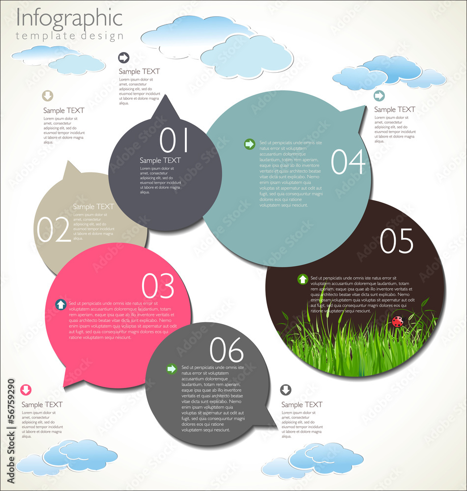 Modern Design Layout Stock Vector | Adobe Stock