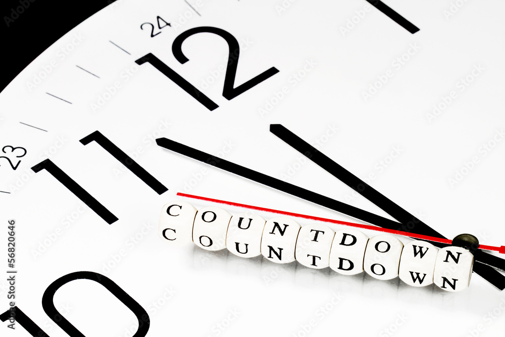Countdown Stock-Foto | Adobe Stock